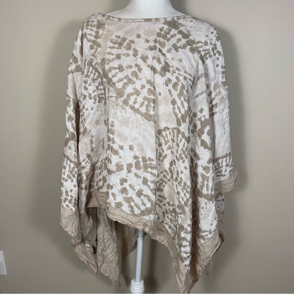 Elena Baldi | Accessories | Elena Baldi Italy Tie Dye 0 Linen Wrap ...